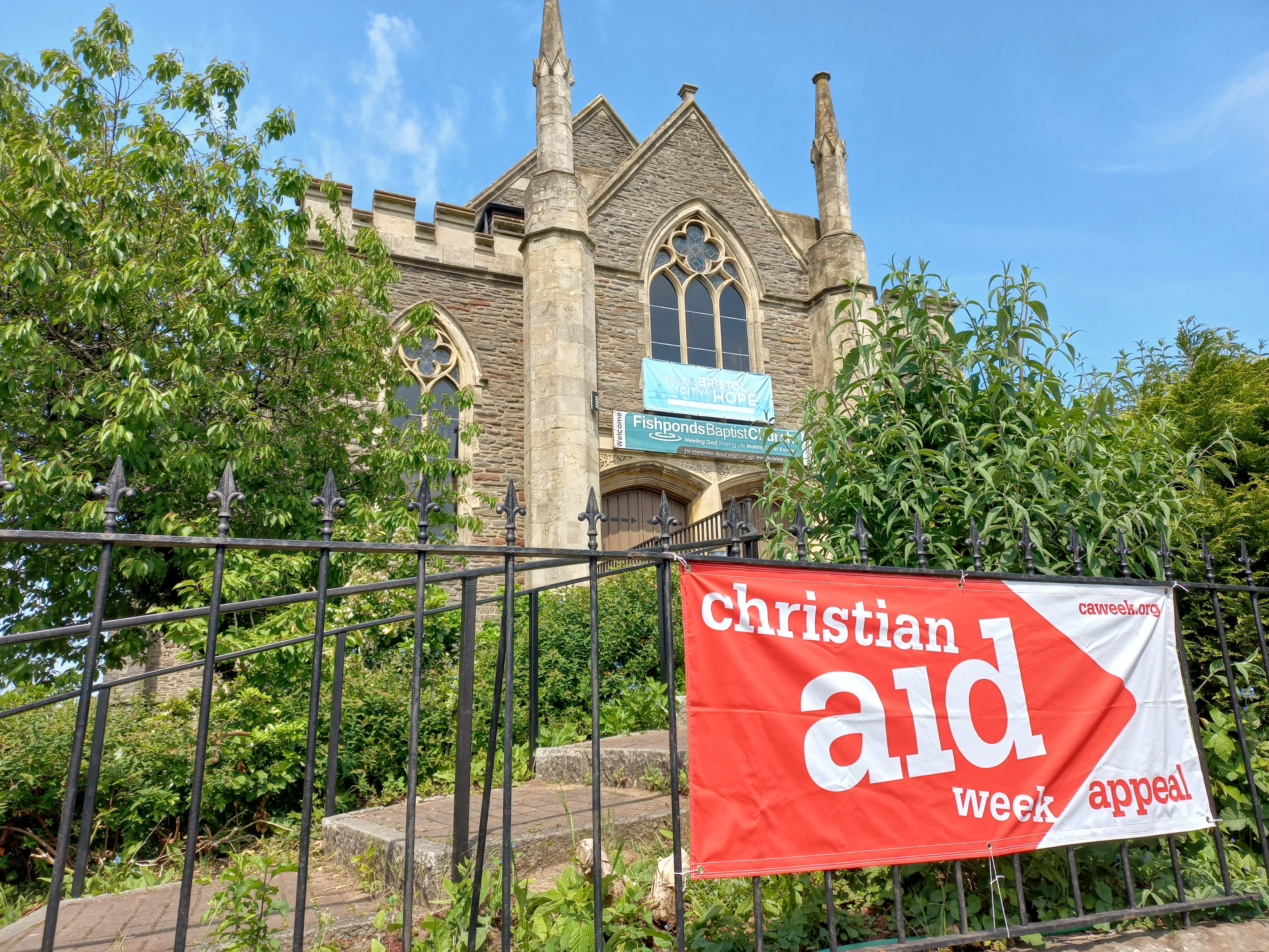 Fishponds Baptist Church - Christian Aid Fundraise