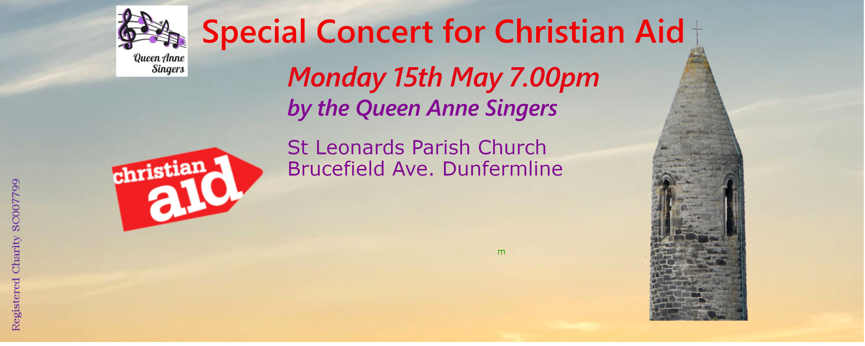 St Leonards Parish Church Dunfermline Ca 2023 Christian Aid Fundraise
