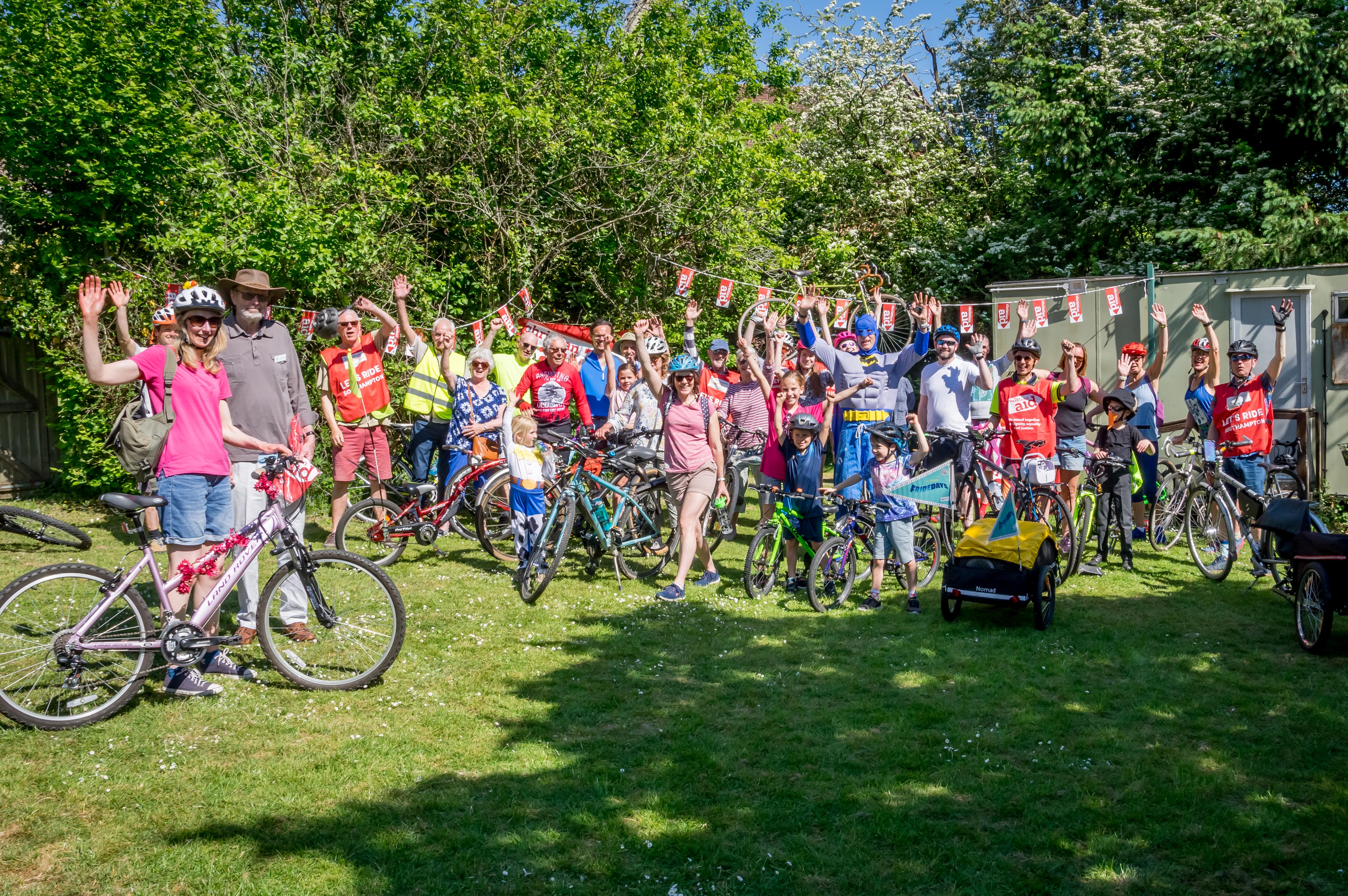 Cycle Party 25 - Christian Aid Fundraise