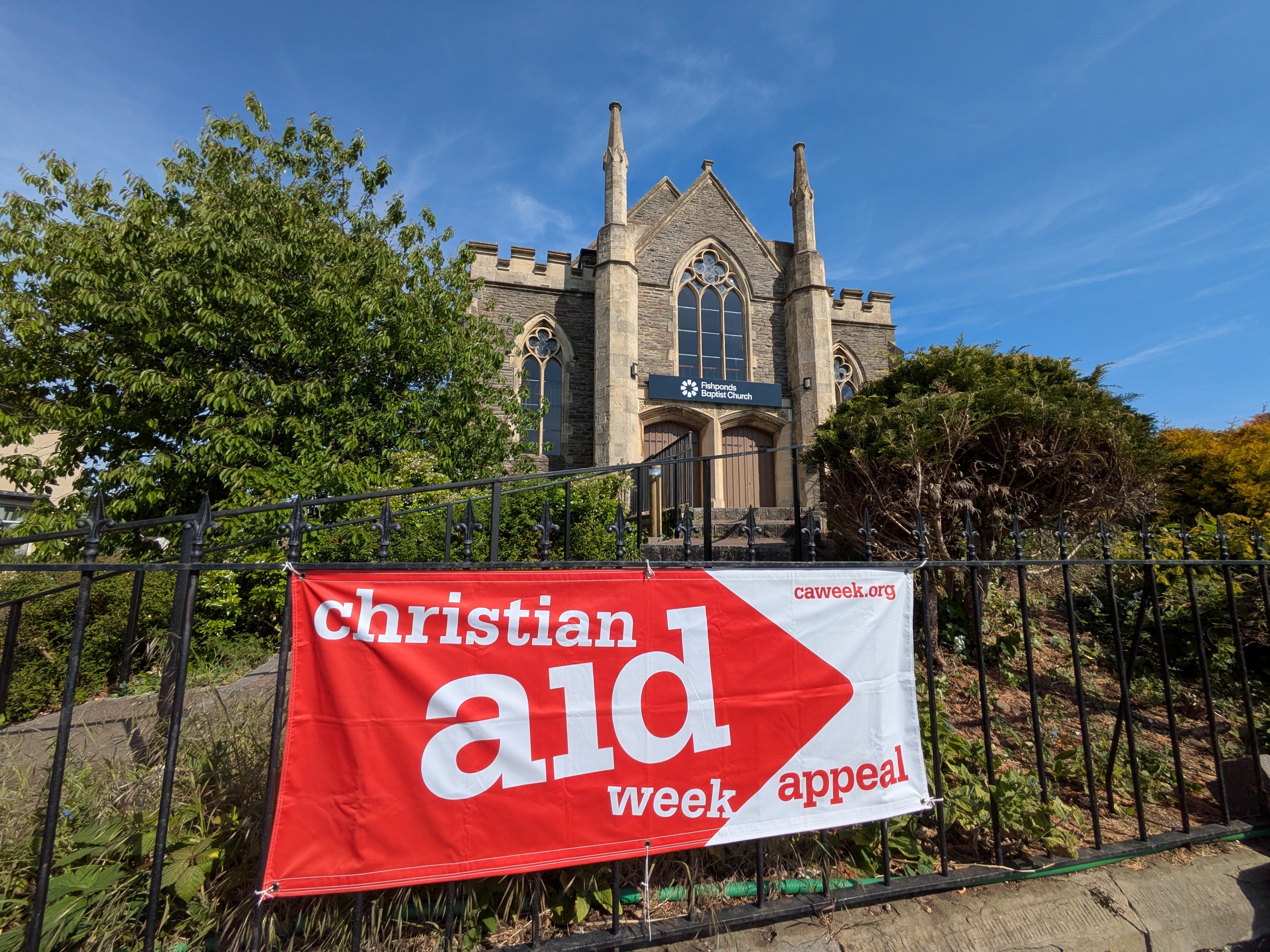 Fishponds Baptist Church - Christian Aid Fundraise