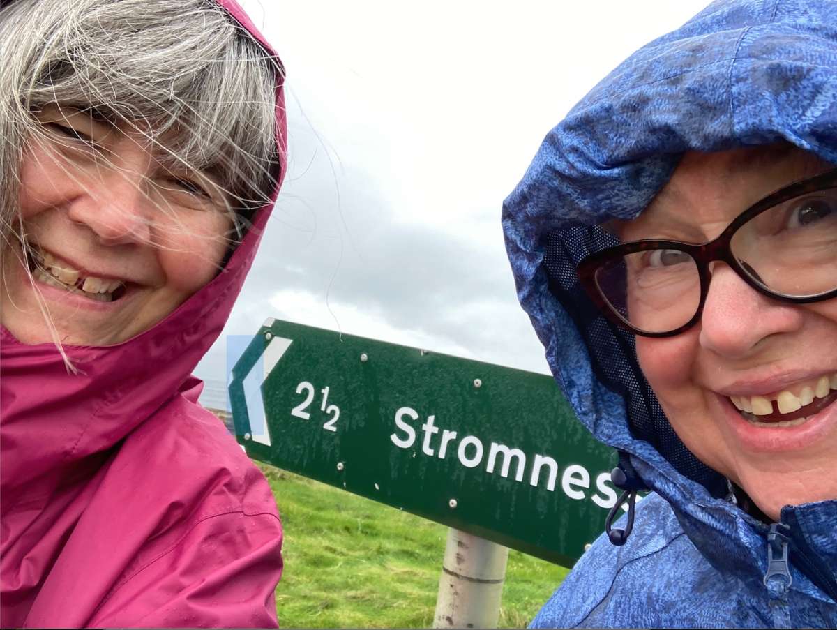 April & Philippa get walking - Christian Aid Fundraise