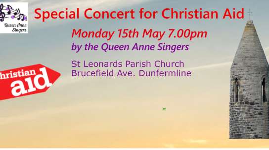 St Leonards Parish Church Dunfermline Ca 2023 Christian Aid Fundraise