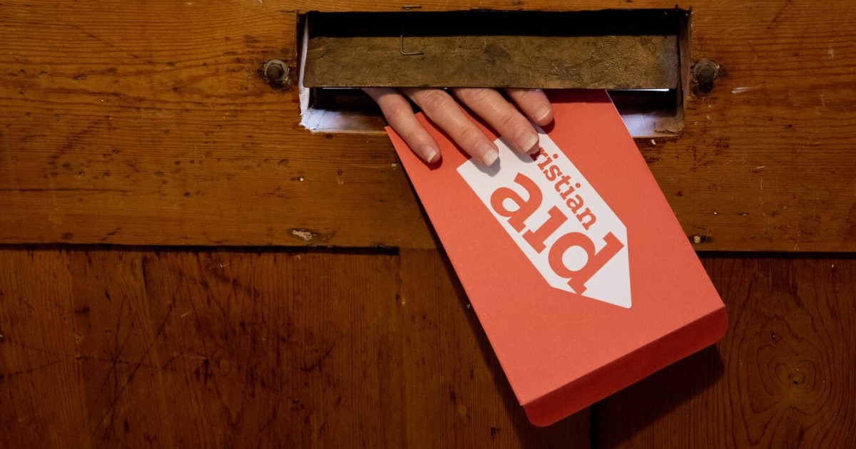 Envelope - Christian Aid Fundraise